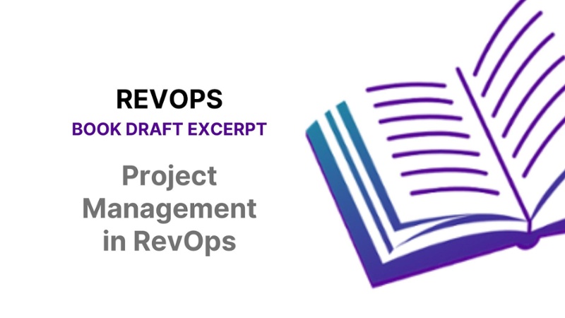 Project management in RevOps: Book excerpt